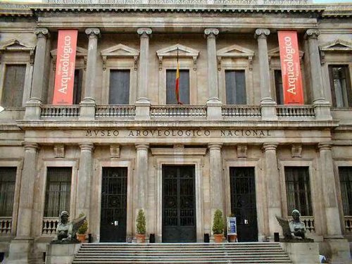The National Archaeological Museum in Madrid Spain